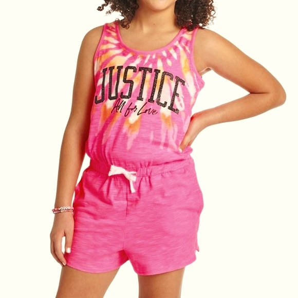 Justice | Bottoms | Graphic Romper | Poshmark
